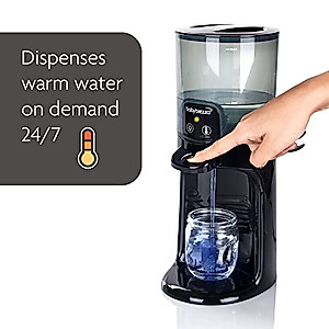 Baby Brezza Instant Warmer Advanced with LED Nightlight – Replaces Traditional Baby Bottle Warmers - Instantly Dispense Warm Water at Perfect Baby Bottle Temperature – Instant Formula Bottles 24/7