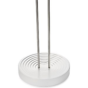KOHLER Paper Towel Holder with Weighted Base, Tension Loop, Quick One Handed Tear, (Fits Standard and Oversized Rolls), Charcoal