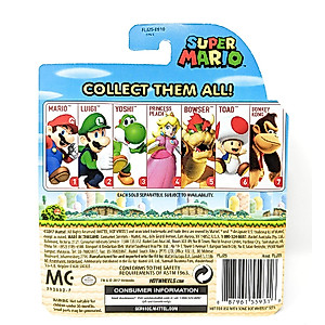 Hot Wheels 2017 Super Mario Character Cars Set of 7