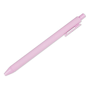 U-RIGHT 12 Pcs Gel Ink Pens Black Ink 0.5 mm Fine Point Smooth Writing Cute Pens for Office School (Light Pink)