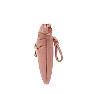 Solene Women's Detachable Wristlet Crossbody Bag With Multi Zipper Pockets-WU001L(Charcoal Grey)