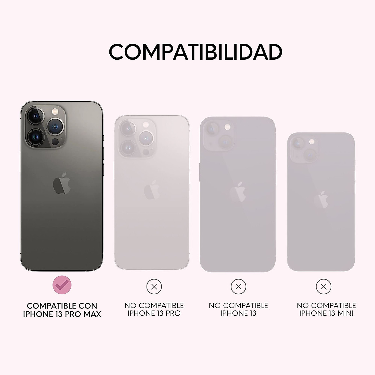 kate spade new york Protective Hardshell Case for iPhone 13 Pro Max - Hollyhock Floral Clear