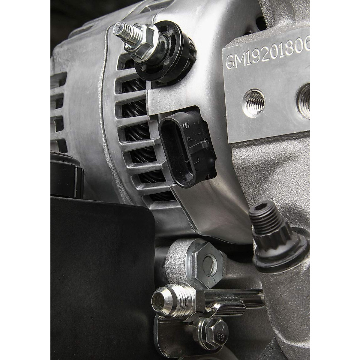 NEW HOLLEY MID-MOUNT COMPLETE ACCESSORY SYSTEM WITH SD7 A/C COMPRESSOR,ALTERNATOR,POWER STEERING PUMP,TENSIONER,BELT,CRANK DAMPER & PULLEYS,COMPATIBLE WITH GM LS ENGINES