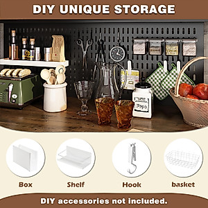 MOOLIVE Large Dog Crate Furniture with Storage, Wooden Dog Crates Kennel Furniture Kitchen Pantry Laundry Garage Storage Cabinet with Drawers, Storage Shelves for Small, Medium and Large Dog