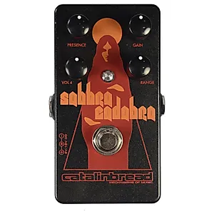 Catalinbread Sabbra Cadabra Boost Overdrive Guitar Effects Pedal
