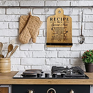 Mom Gifts, Mom Gifts from Daughter, Birthday Mother's Day Gift, Recipe Book Holder Gift, Cookbook Stand for Kitchen Counter Gift for Mom