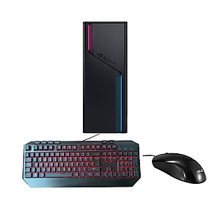 ASUS ROG G22 SFF Gaming Desktop PC (Intel i7-13700F 16-Core, GeForce RTX 3060 Ti 8GB GDDR6, 32GB DDR5 4800MHz RAM, 1TB PCIe SSD, RGB KYB, WiFi 6, 3 Display Port, Win 11Pro) w/Dockztorm Dock