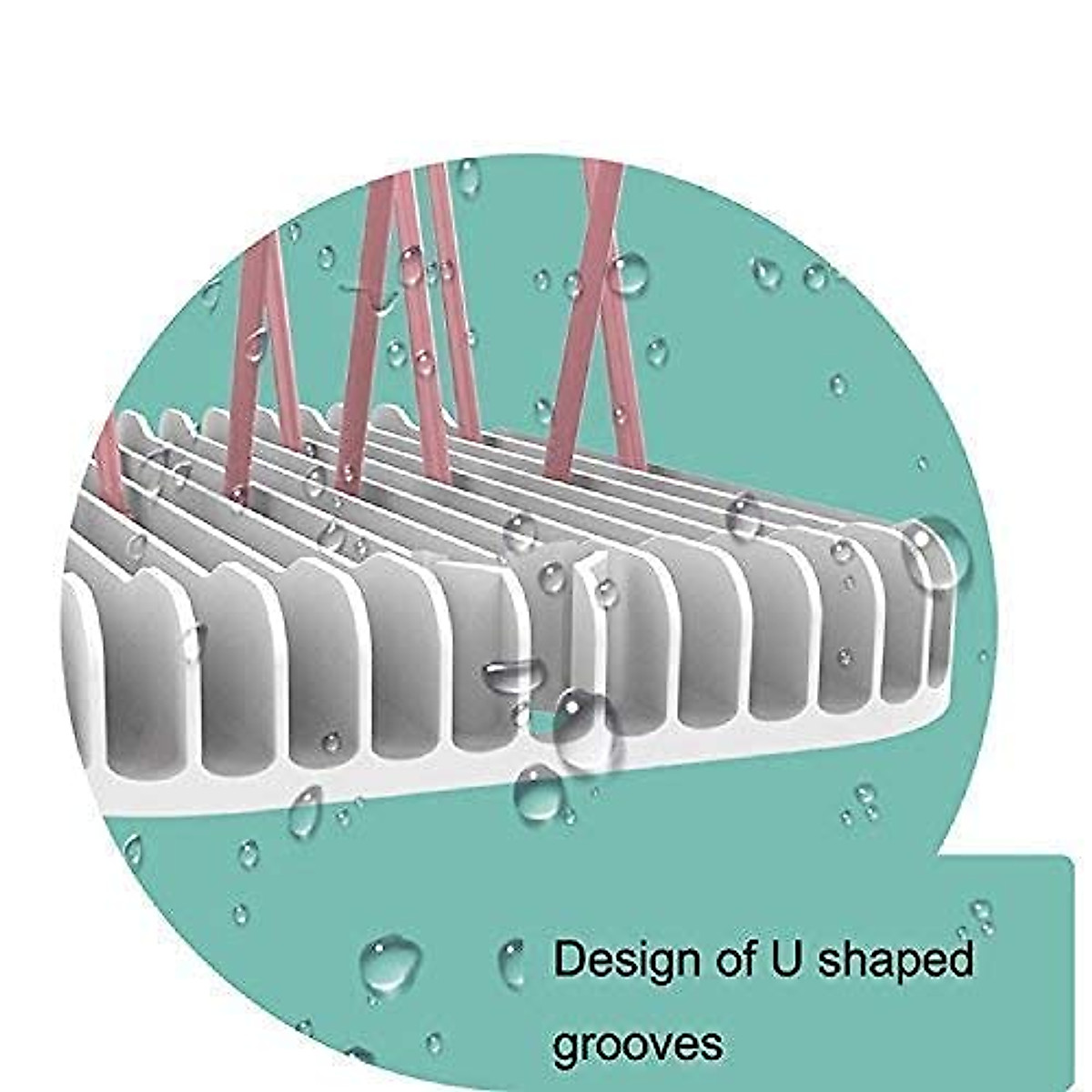 ComfZtar Baby Bottle Drying Rack Dryer Space Saving Travel Holder for Pump Cup Plastic Accessories