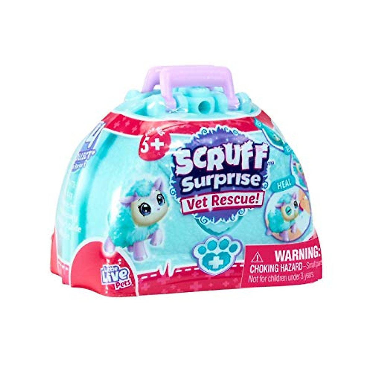 Little Live Pets Scruff Surprise Vet Rescue Collect Them All ( Styles May Vary)