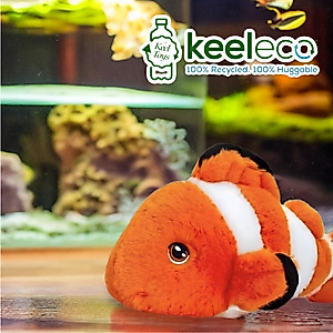 Deluxe Paws 100% Recycled Plush Eco Toys (Clown Fish)