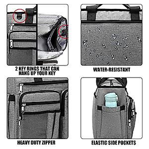 Large Utility tote Bag for Teacher Work Working Teaching Accessories with Laptop Compartment Appreciation Gift New Nurse Nursing Student Essentials School Supplies CNA Clinical Bag Multiple Pockets