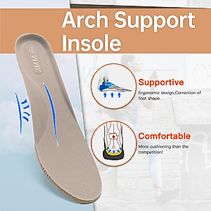 Pulltop Comfortable Women's Running Sneakers Non Slip Walking Shoes with Arch Support Slip Resistant Casual Gym Athletic Shoes Comfy Tennis Sport Shoes for Women Beige