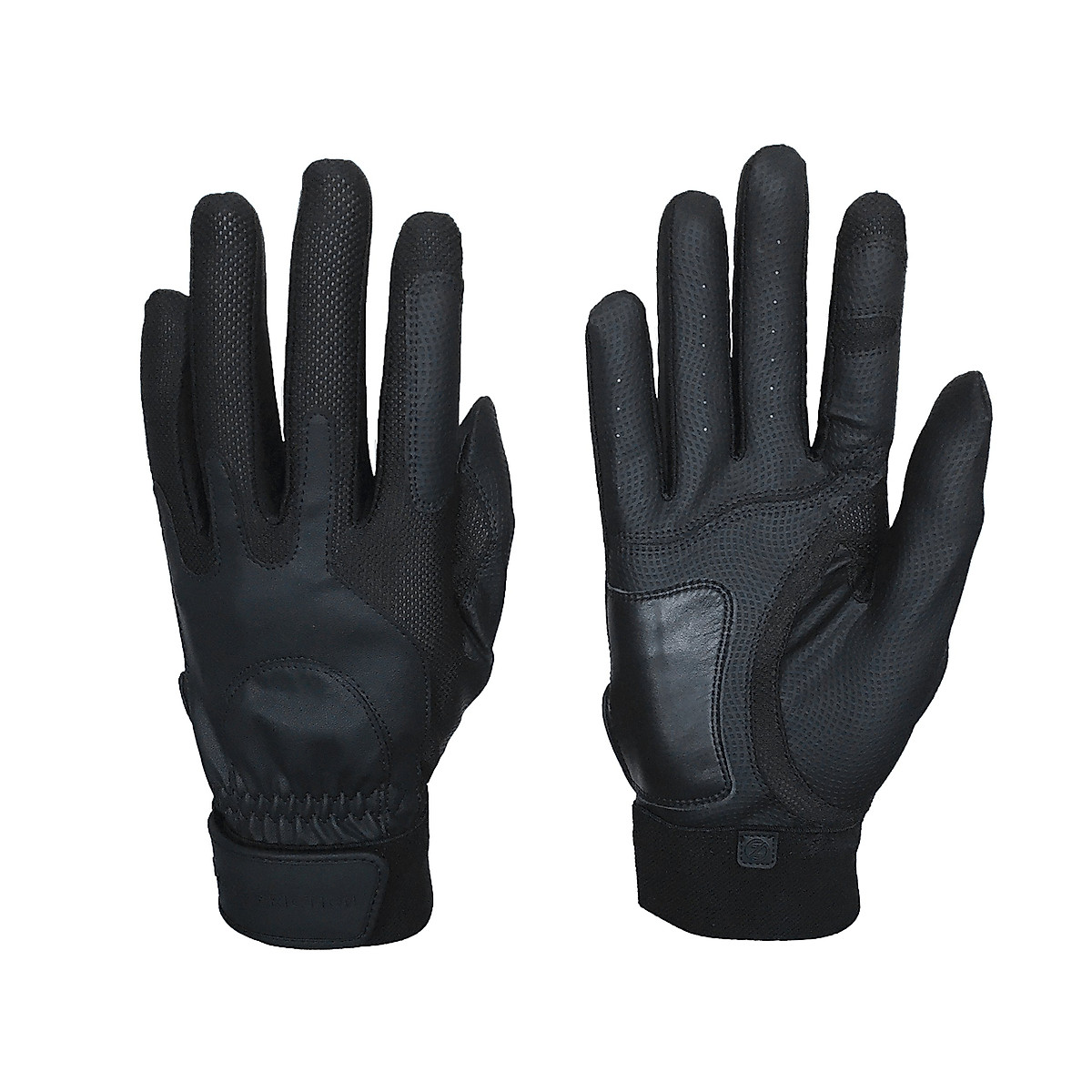 Zero Friction Sportsman's Gloves Black (Pair), Great for Hunting, Fishing, Camping, and Shooting, Universal-Fit