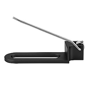 Tbest Arrow Rest for Recurve Bow,Threaded Arrow Rest Recurve Bow,Professional Aluminum Archery Recurve Bow Magnetic Arrow Rest for Right Hand(Black)