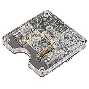 1 pcs ESP-WROOM-32 Adapter, Small Batch Test Burn Fixture Test Board Burn Fixture for ESP-WROOM-32 Minimum System Development Board 27g/1.0oz