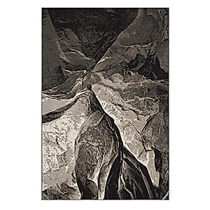 LUXE WEAVERS Lagos Collection 8050 Grey 8x10 Abstract Area Rug