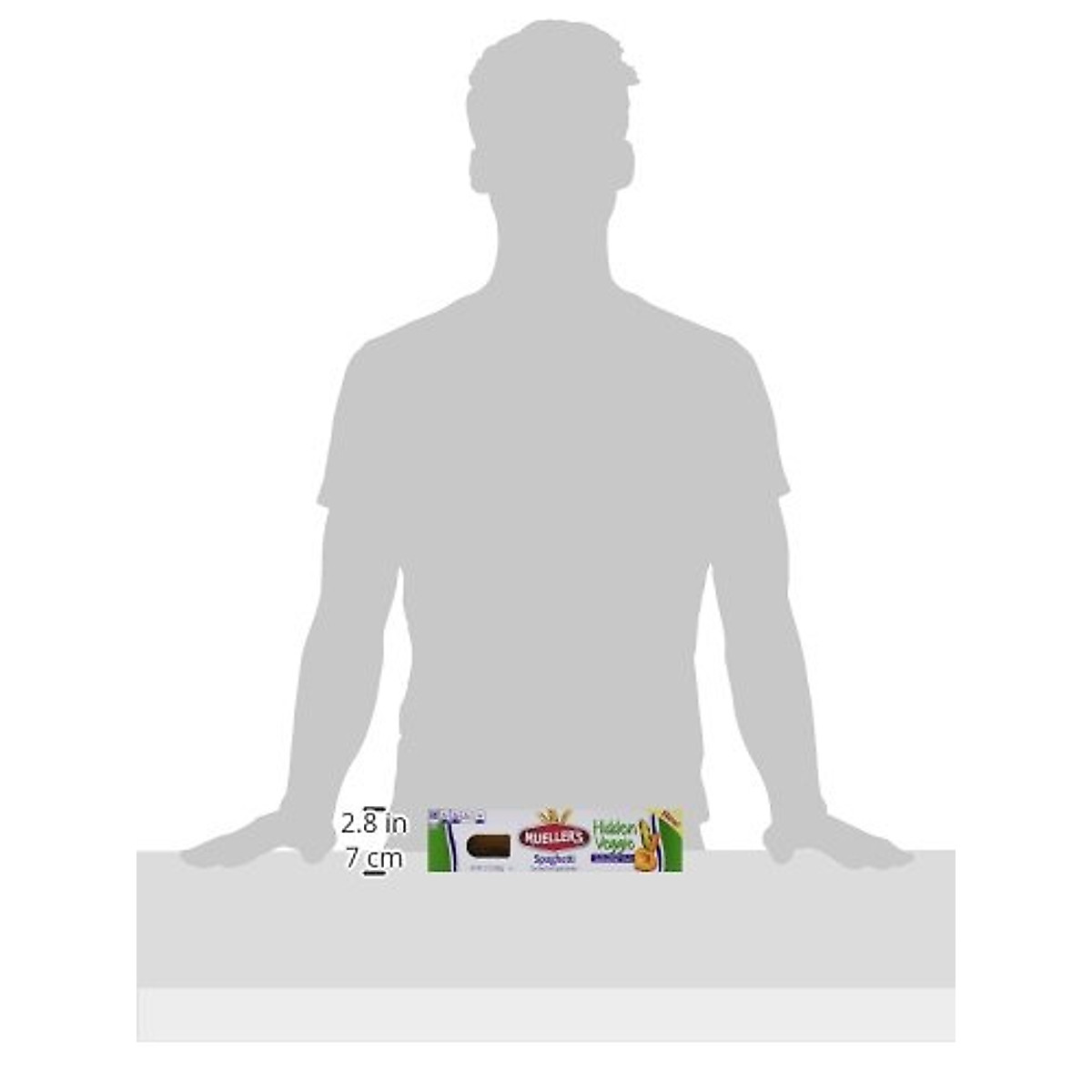 Mueller's Hidden Veggie Pasta, Spaghetti, 12 Ounce (Pack of 6)