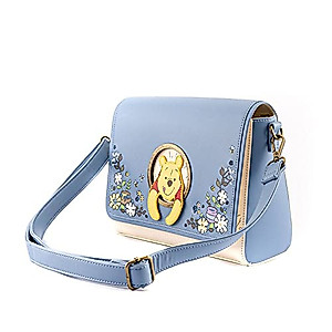 Loungefly x Disney Winnie the Pooh 95th Anniversary Celebration Peek-a-Pooh Crossbody Purse