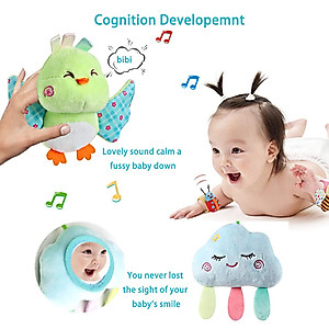 YOYIKER Stroller Toy Car Seat Toys for Infant, Baby Hanging Toys for Babies 0-3-6-12 Months, Newborn Rattle Toys for Baby Boy Girl Presents