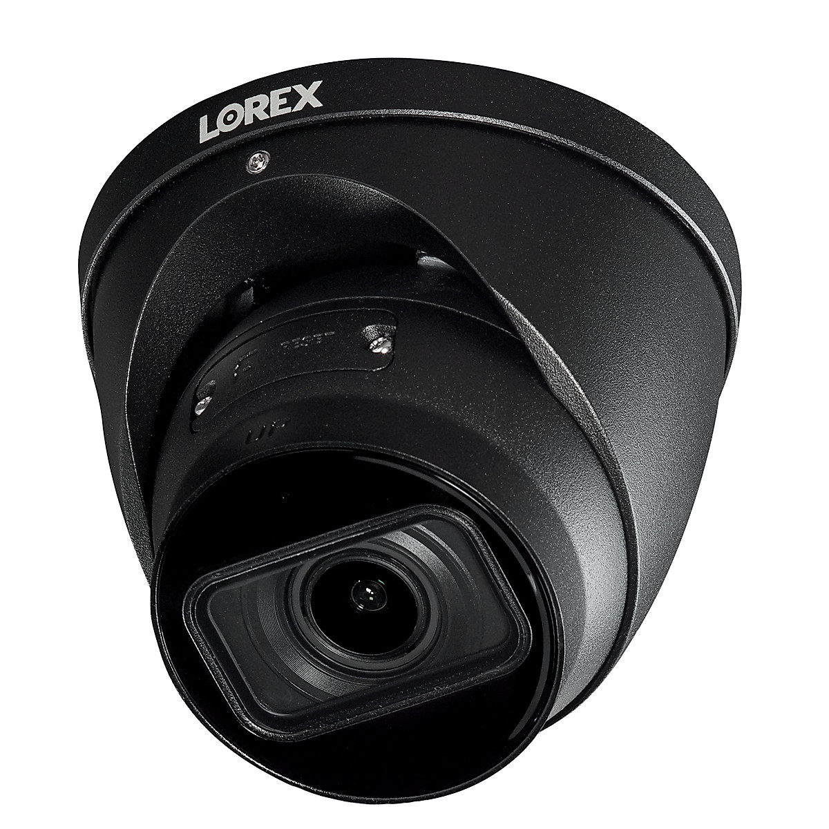 Lorex LNE9282BW-4PK 4K (8MP) Black Nocturnal Motorized Varifocal Smart IP Dome Security Camera, with Listen in Audio (4-Pack). Compatible with N881B, N882B and NR900X NVRs