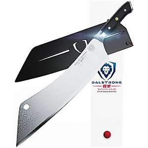 The Shogun Series 12" Crixus Chef's Knife Bundled with The Dalstrong Premium Whetstone Kit - #1000/#6000 Grit
