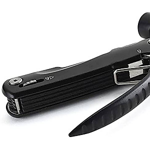 NC Hammer Multitool Camping Accessories with Multitool Card Tool 12 in 1 Cool Gadget Stocking Stuffer for Men Fathers Valentines Day Gifts