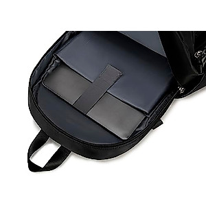 Teecho Waterproof School Backpack Set for Girl Fashion Women Backpack Purse College Bookbag Black