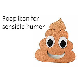 Holy (Poop Emoji) You're Old Banner | Funny Adult Birthday Party Pre-Strung Sign | Fun Decoration for 21st, 30th, 40th, 50th, 60th, 80th, 90th, and everything in between (No Assembly Needed)