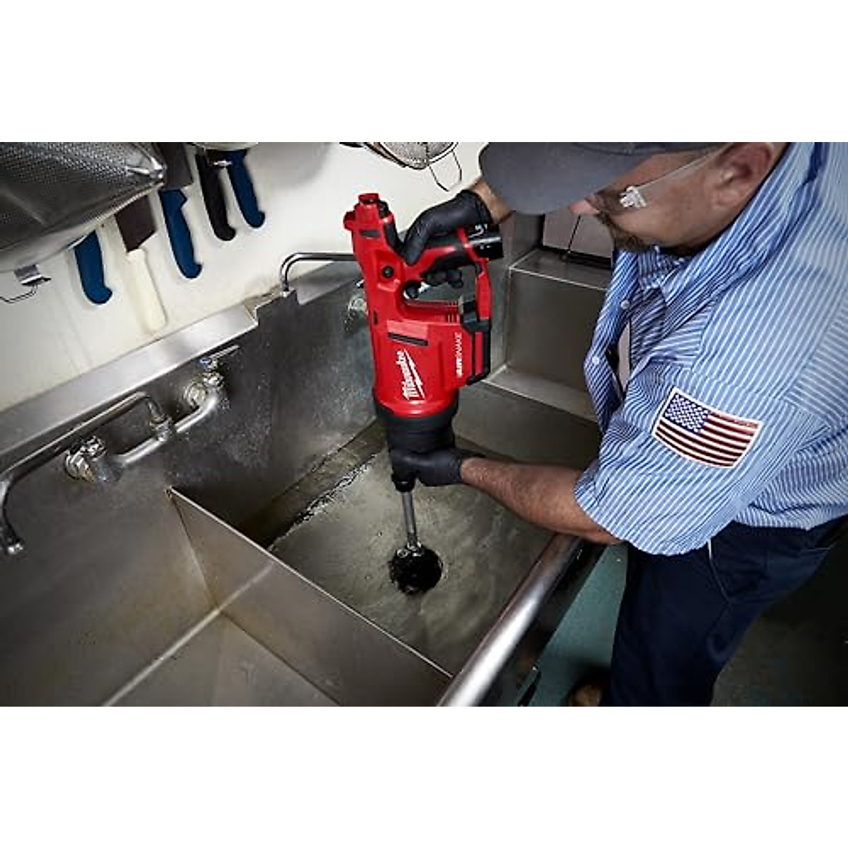 Milwaukee 2572B-21 M12 AIRSNAKE Drain Cleaning Kit