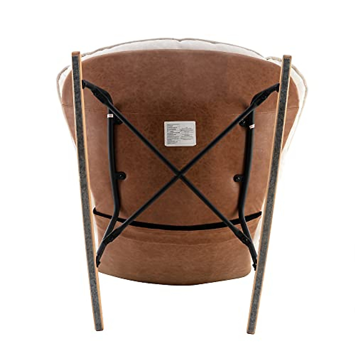 ZETZU Upholstered Rocking Chair Comfy Oversized Glider Rocker for Nursery and Bedroom Lounge Reading Napping, Beige Cushioned, 40D x 32.3W x 34.2H in