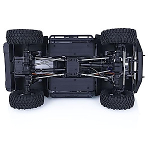 Cross RC JT4 1/10 4WD Off-Road RC Car Crawler Vehicle Differential Lock Function (green-2)