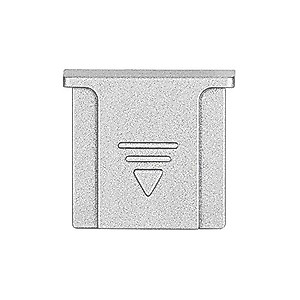 Silver Camera Hot Shoe Cover Protector Cap for Fujifilm X-S20 X-T5 X-T4 X-T3 X-T2 X-T1 GFX 50S II X-H2 X-H2S XT-30 II X-T20 XT-10 X-S10 X-E4 X-E3 X-E2S XT200 XT100 X100V X100F X100T X100S XPro3 XPro2