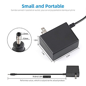12V AC DC Power Adapter for Moen Motionsense Kitchen Faucet 163712 169031 177565 New Charger Replacemrnt with Align Motionsense 7185E 7565E 7565EC S72308E 87350E Power Cord