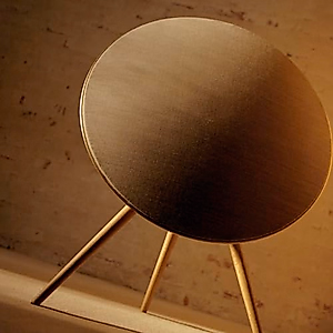 Bang & Olufsen Beosound A9 (5th Generation) - Iconic and Powerful Multiroom WiFi and Bluetooth Home Speaker with Active Room Compensation, Black Anthracite