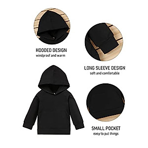 Gavol Toddler Baby Boy Outfits Long Sleeve Hoodie Sweatshirt Stripe Pant Set Clothes Set For Fall Winter