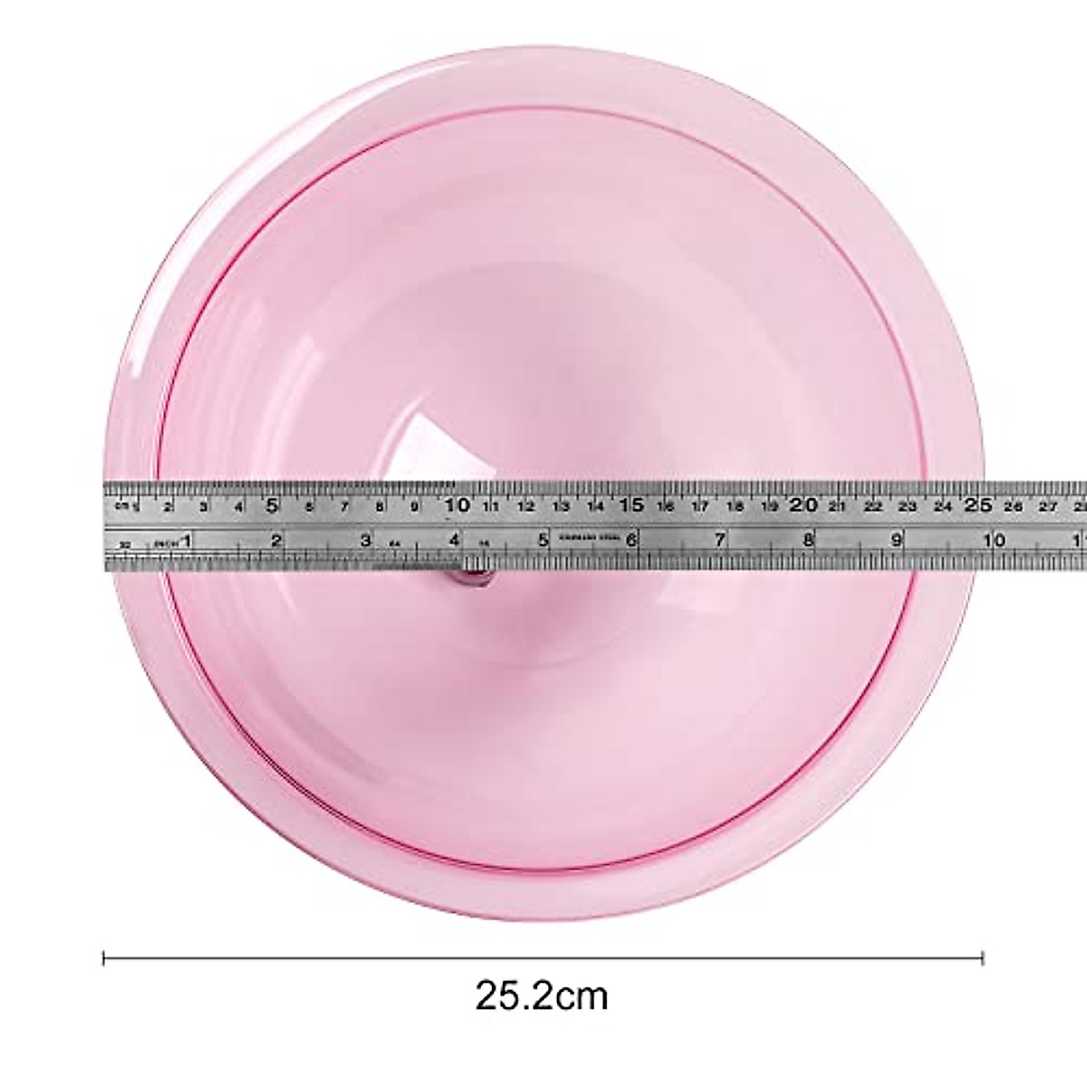 Titoe Buttocks Vacuum Cups 230mL Vacuum Therapy Cupping Machine Accessories Butt Suction Cups with Y-Hose,A Pair