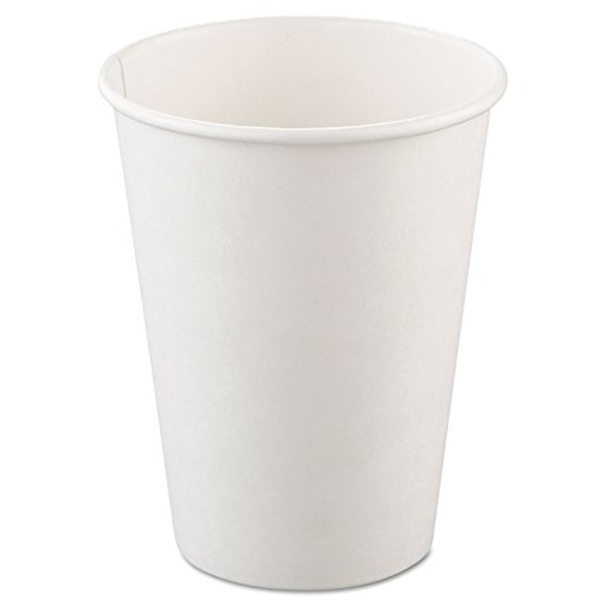 Solo Cup Company 412WN-2050 Hot Beverage Disposable Paper Cups, 12oz, White, Case of 1,000