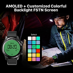 TicWatch Pro 3 Ultra GPS Smartwatch Plus TicPods ANC Wireless Earbuds Ice Bluetooth 5.0 Wear OS Smart Watch for Men Blood Oxygen IHB AFib Detection Fatigue Assessment 3-45 Days Battery NFC Mic Speaker