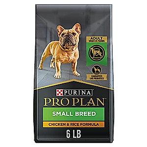 Purina Pro Plan High Protein Small Breed Dog Food, Chicken & Rice Formula - (5) 6 lb. Bags
