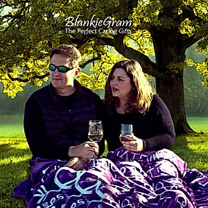 I Love You Throw Blanket, Blanket with Love for Best Friends, Couples, and Family, Perfect Heartfelt Gift for Loved Ones (Pink) - BlankieGram