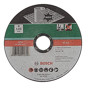 Bosch 2609256322 Inox Straight Cutting Disc