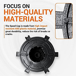 BlueStars Trimmer Head Spool Cap Cover for Autocut 25-2 Stihl FS90R FS44 FS56 FS90 FS100RX FS110R FS120R FS130R FS240R FS56C FS55 FS55R FS55RC String Trimmer Weed Whacker - Pack of 6