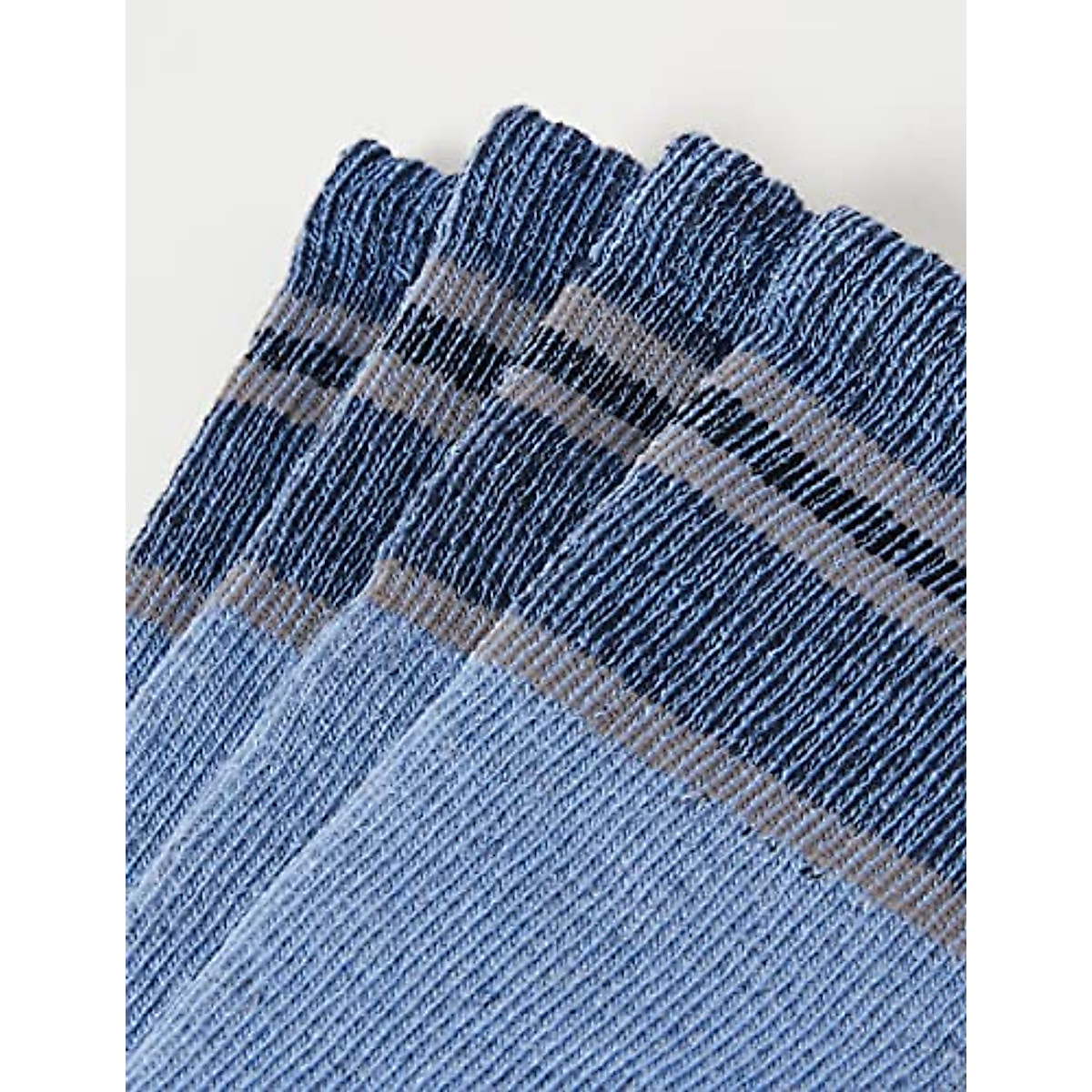 Carhartt Men's Heavyweight Synthetic-Wool Blend Boot Sock 2 Pack, Denim, Large