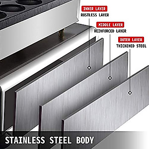 VBENLEM 110V Mini Dutch Pancake Baker 50PCS 1700W Commercial Electric Nonstick Waffle Maker Machine 1.8 Inches for Home and Restaurants