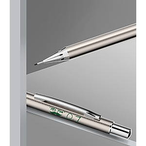 Mr. Pen- Metal Mechanical Pencils, 0.7mm, 2 Pack, Lead Pencil, Metal Mechanical Pencil, Metal Mechanical Pencils 0.7, Drafting Mechanical Pencils, Mechanical Pencil Metal, Mechanical Pencils .7
