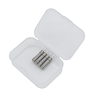 BBQ-PLUS Grill Fuse Replacement Parts for Weber Smokefire EX4/EX6 Wood Fired Pellet Grill- 4 Pcs Slow Blow Pellet Smoker Grill Ceramic Fuses,T1.5A250V