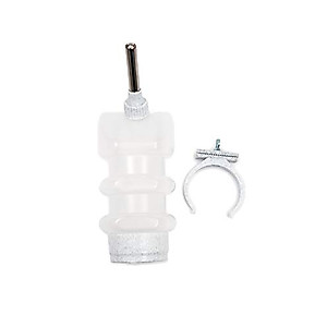 Lixit Top Fill NO-Drip Water Bottles for Dogs. (44 FL Oz (Pack of 1), White)