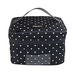PackIt Freezable Baby Bottle Cooler for Breastmilk and Formula, Polka Dots