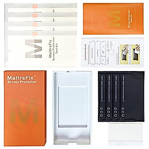 MaitreFix Samsung Galaxy S22 Ultra Screen Protector (Not Glass), 4 Packs Galaxy S22 Ultra Flexible TPU Film, Fingerprint Unlocking Support, Case Friendly