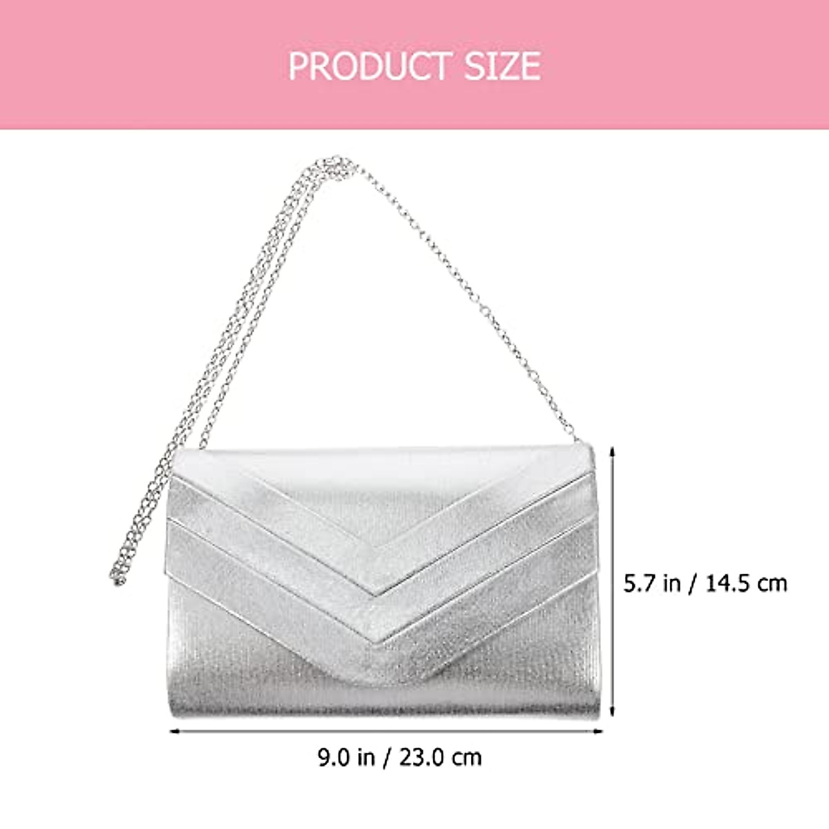VALICLUD Women Evening Bag Lady Phone Carrying Bag Clutch Bag Elegant Bag Party Prom Bag